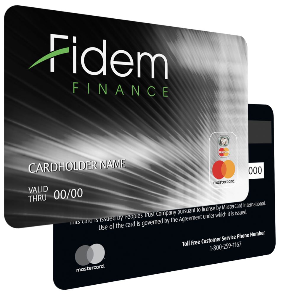 Fidem Mastercard® unsecured credit card | Fidem Finance Canada